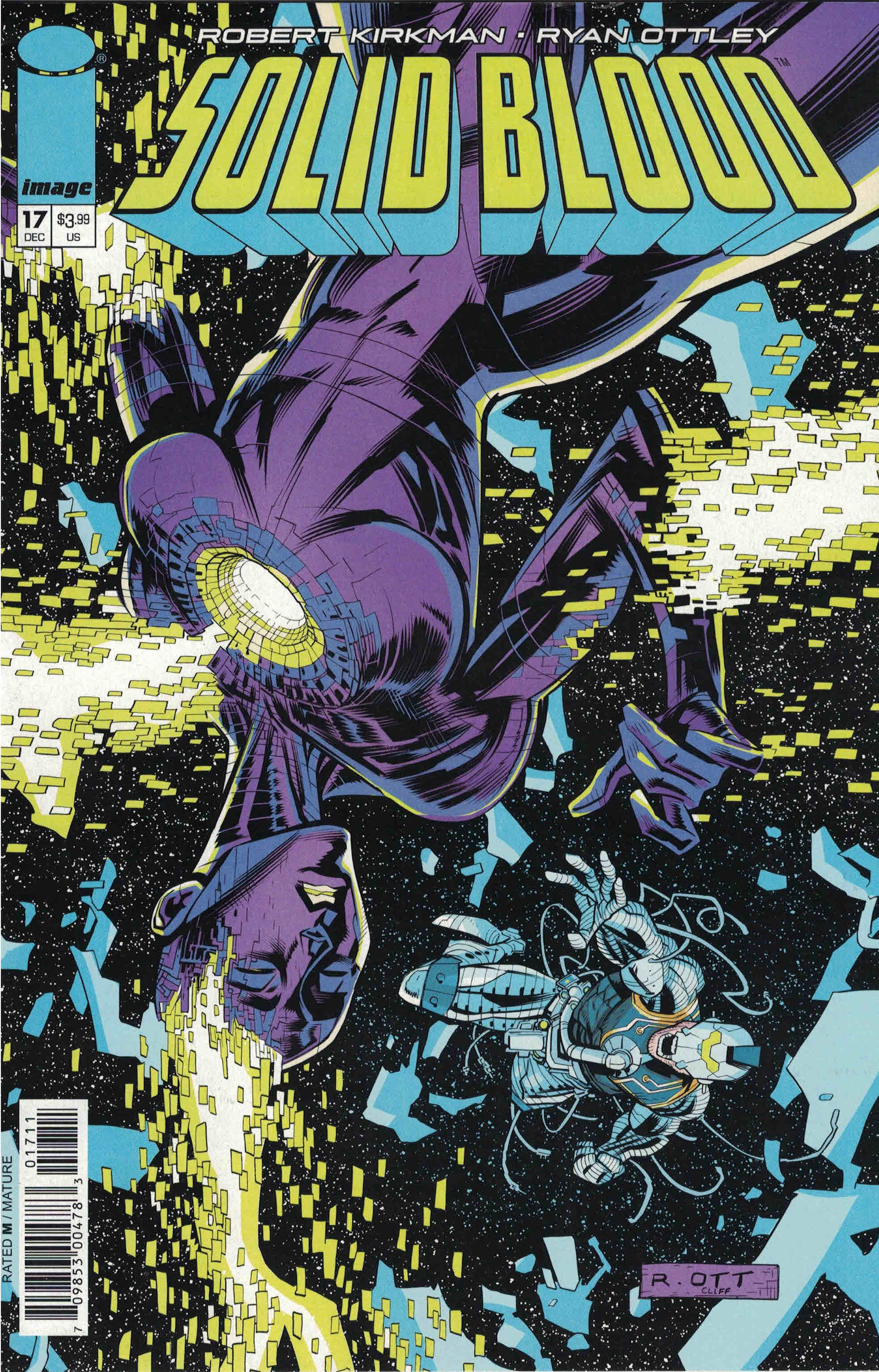 Solid Blood #17 Ryan Ottley & Robert Kirkman Image 2020 – Ultimate Comics