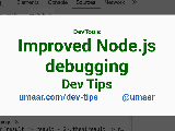 A New Workflow For Node Js Debugging Chrome Devtools Dev Tips