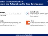 No Code Development Tech Stack