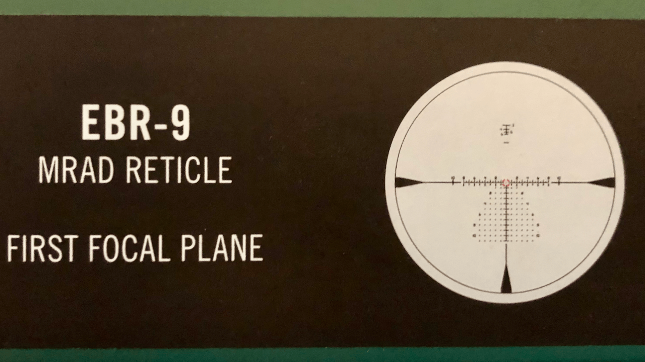 Vortex Optics EBR-9 (MRAD) Reticle - Uncle Zo