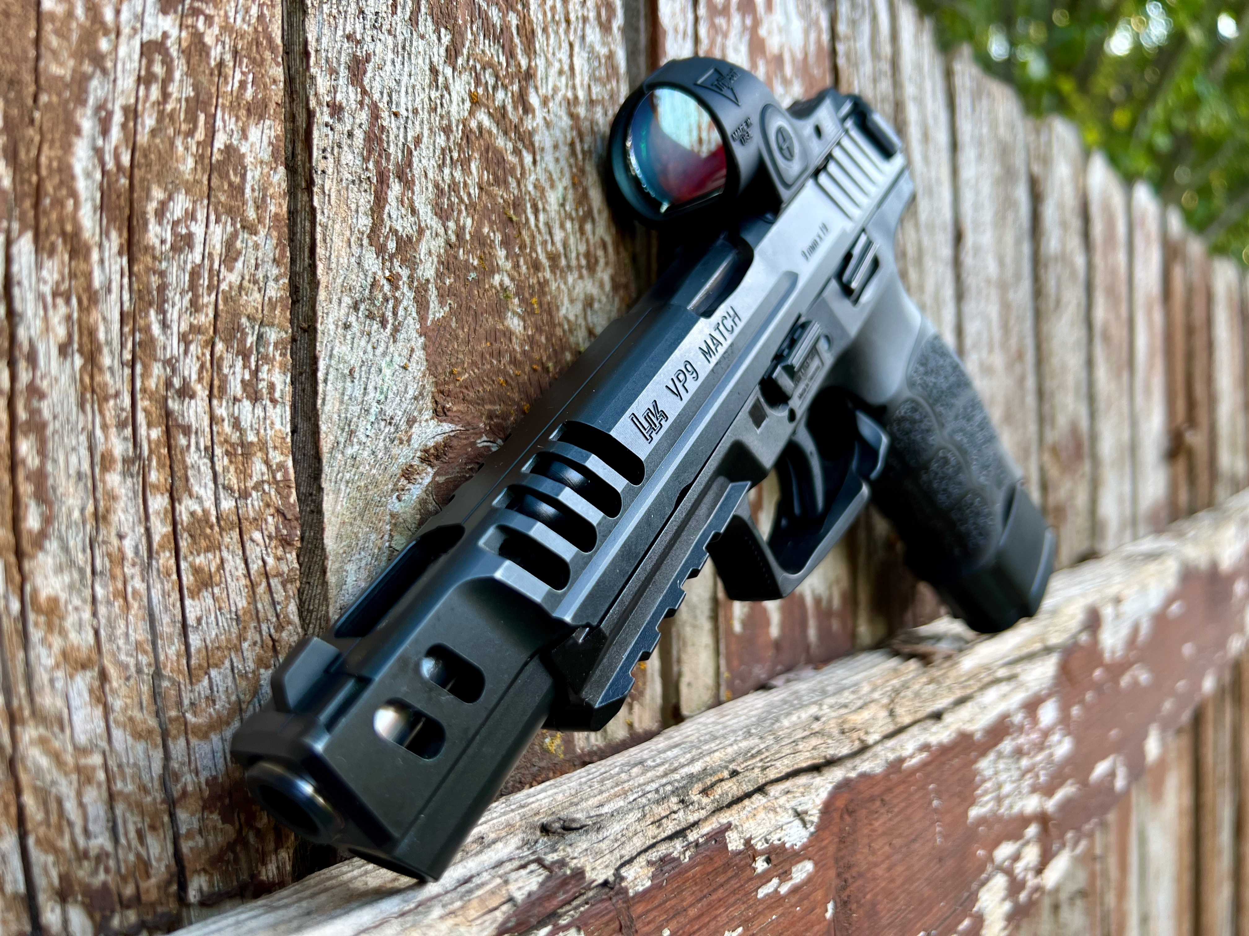 Heckler & Koch VP9 Match and Trijicon SRO 2000 Round Update