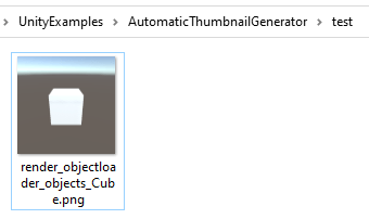 Automatic Thumbnail Image Generator for 3D Objects in Unity - Under the ...