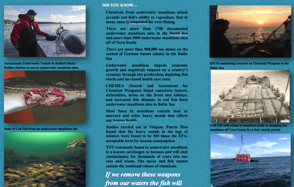 IDUM Flyer | International Dialogue on Underwater Munitions