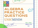 Algebra Practice Problems Unicminds