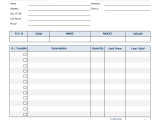Auto Repair Invoice Template