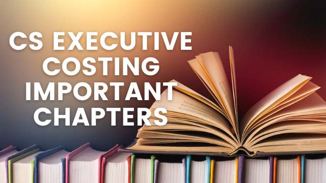 ICSI CS New Syllabus For CS Executive Study Material