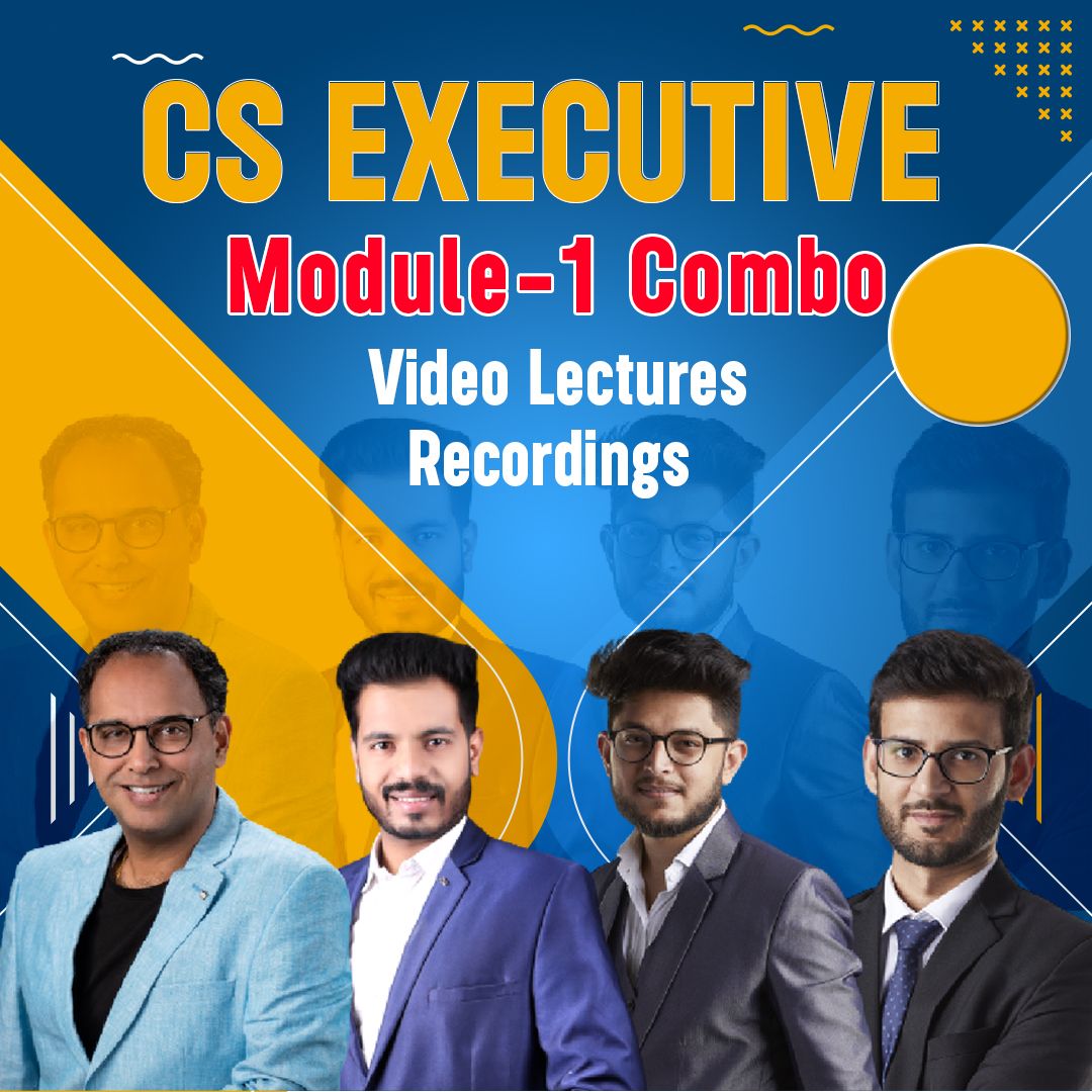 CS Executive Online Classes Free Video Lectures on New Syllabus