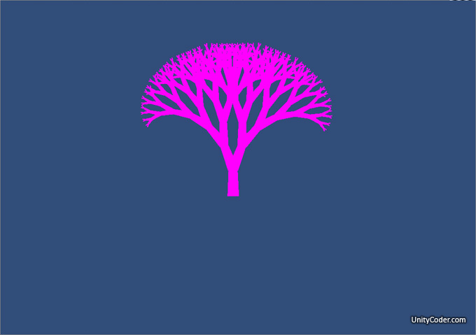 FractalTree v1.0 (2D) « Unity Coding – Unity3D