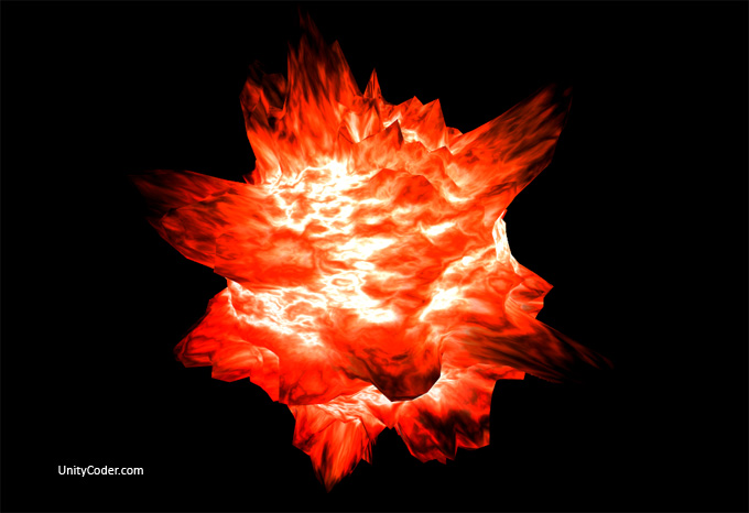 Explosion Lava Shader Test Unity Coding Unity3d