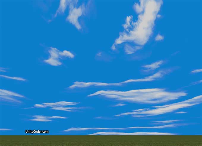 Animated Clouds Shader + SkyDome « Unity Coding – Unity3D