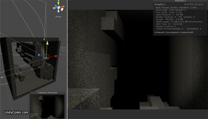 Flying inside 3D Perlin Cave « Unity Coding – Unity3D