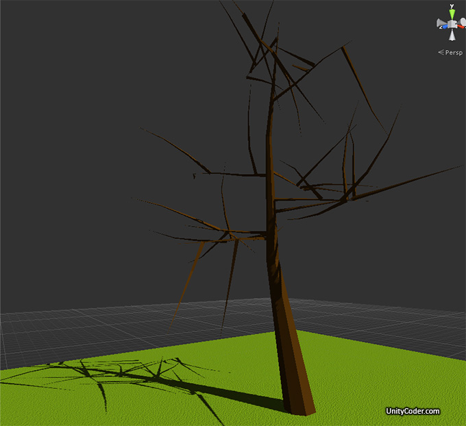 Procedural Tree Mesh Generator Wip Unity Coding Unity3d 6924