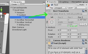 UI Scroll View automatic Content height « Unity Coding – Unity3D
