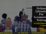 Python Libraries For Automation Testing