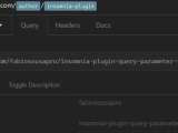 Insomnia Plugin Query Parameter Tag Insomnia