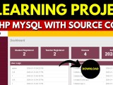 E Learning Project In Php Mysql With Source Code