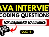 Free Java Interview Question And Answers Pdf Quiz 6