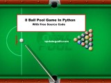 8 Ball Pool Game In Python With Free Source Code