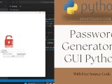 Password Generator In Gui Python With Free Source Code