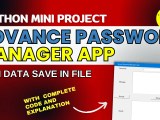 Password Manager App Using Python
