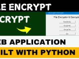 File Encrypt Decrypt App Using Python