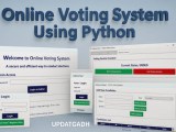 Online Voting System Using Python