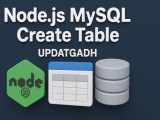 Node Js Mysql Create Table