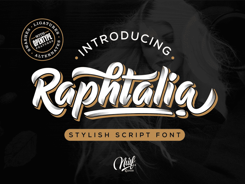 Raphtalia Script Font - UpFonts
