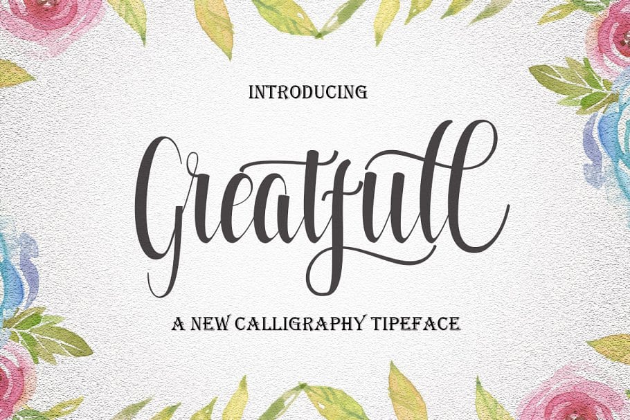 Greatfull Script Font - UpFonts