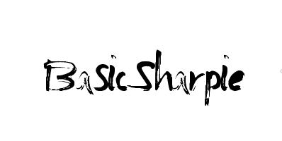 Basic Sharpie Font - UpFonts