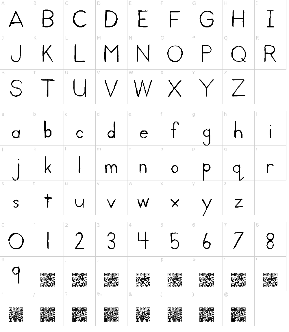 Kid Print Font - UpFonts