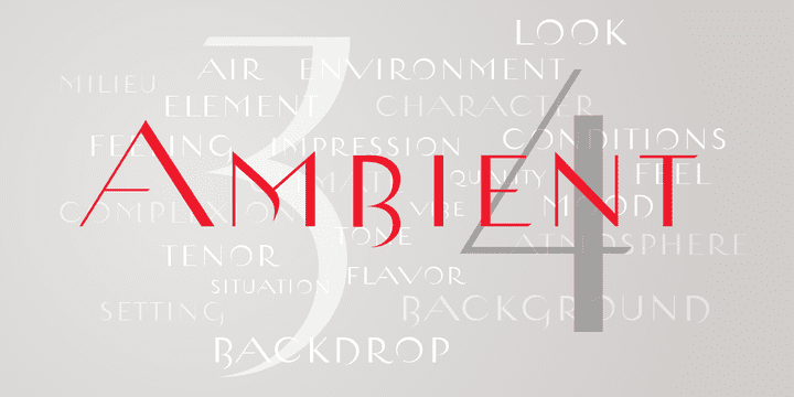 Ambient Font - UpFonts