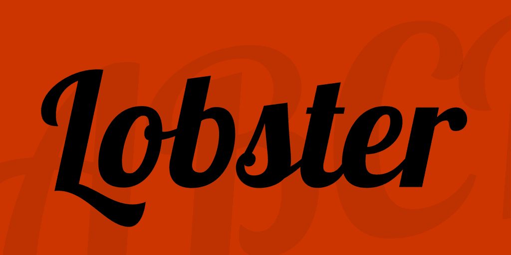 Lobster Font - UpFonts