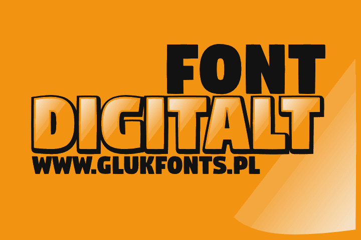 Digitalt Font - UpFonts