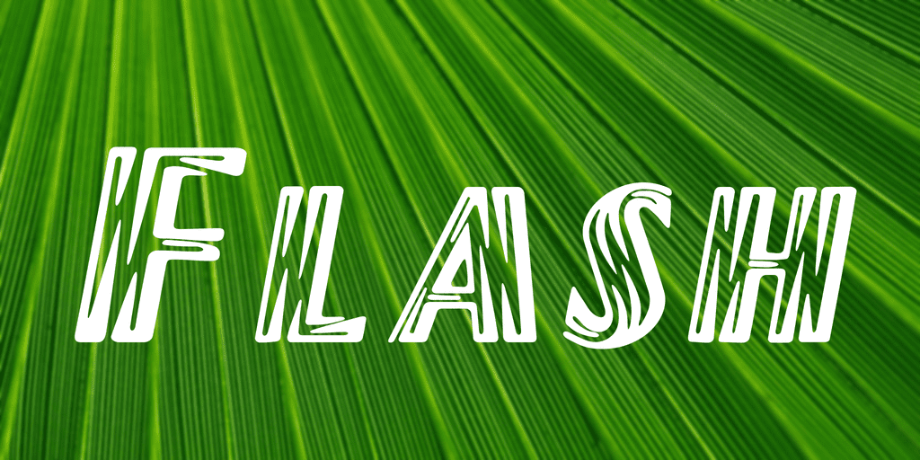 Flash Font - UpFonts
