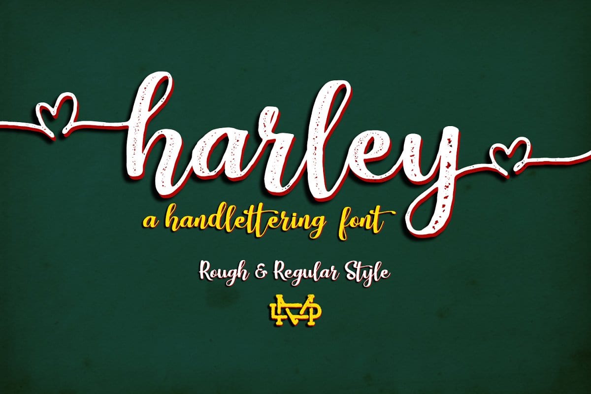 Harley Script Font - UpFonts