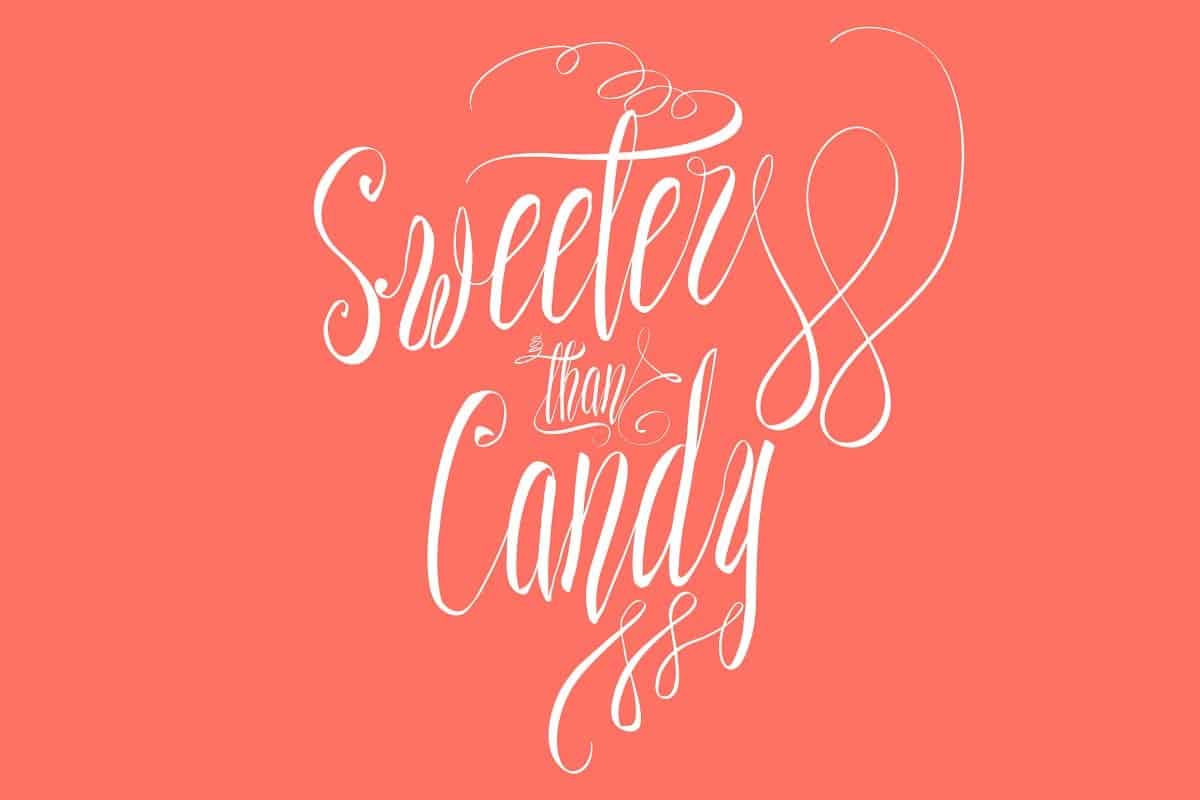 Sweeter than Candy Script Font - UpFonts