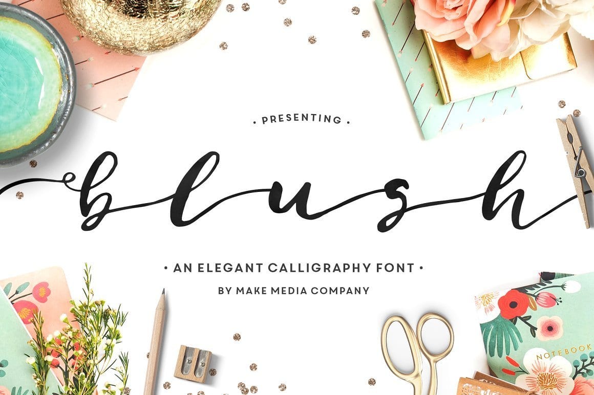 Blush Script Font - UpFonts