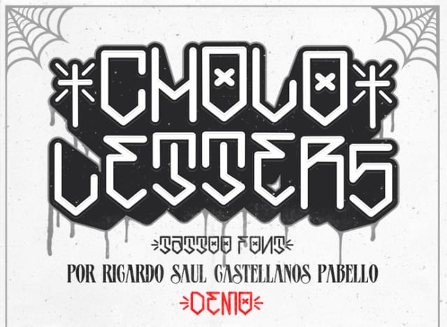 Cholo Alphabet Cursive