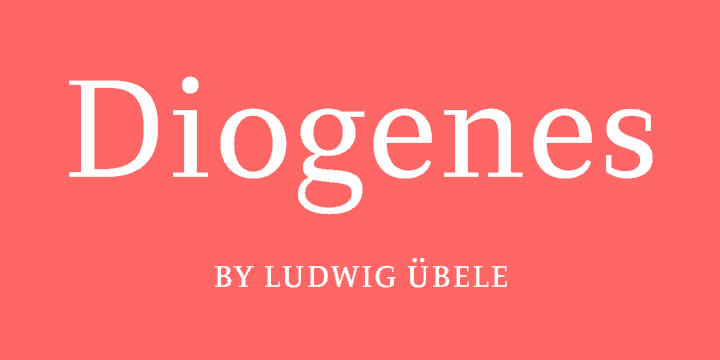 Diogenes Font - UpFonts