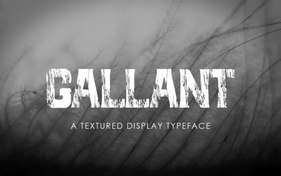 Gallant Display Font - UpFonts