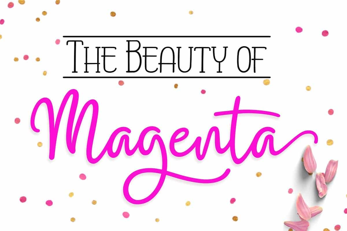 Magenta Script Font - UpFonts