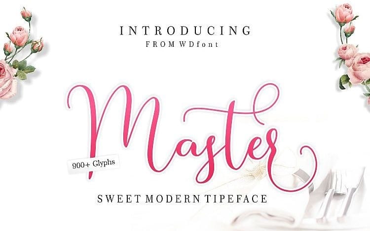 Master Calligraphy Font - UpFonts