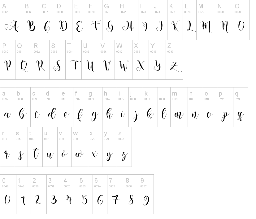 Nicole Calligraphy Font - UpFonts