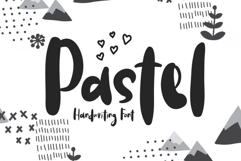 Pastel Script Font - UpFonts