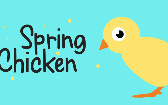 Spring Chicken Font - UpFonts