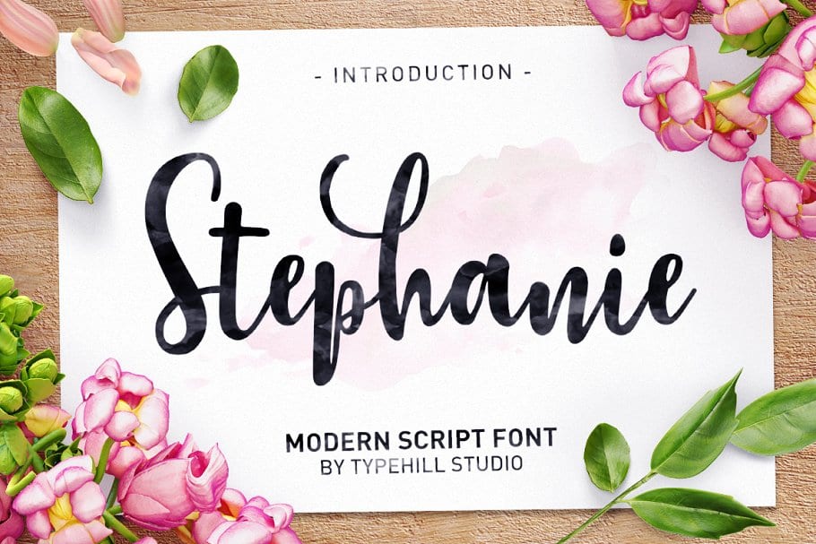 Stephanie Script Font - UpFonts