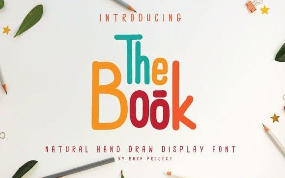 The Book Script Font - UpFonts