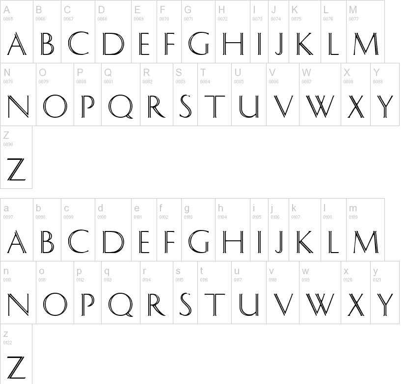 Caesar Display Font - UpFonts