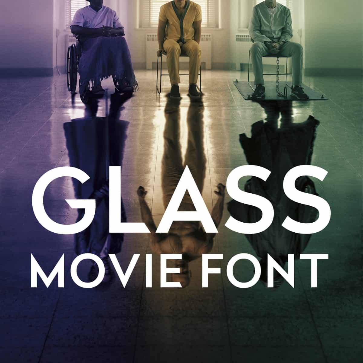 Glass Font - UpFonts